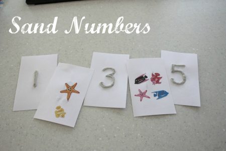 Sand Numbers - I Can Teach My Child!