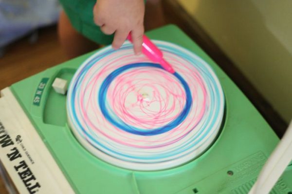 Turntable Art - I Can Teach My Child!
