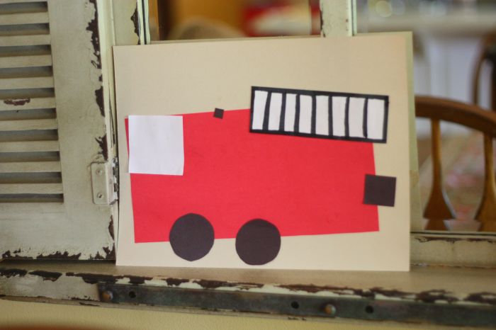 Shape Fire Engine - I Can Teach My Child!