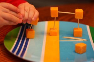 Cubed Cheese Sculptures - I Can Teach My Child!