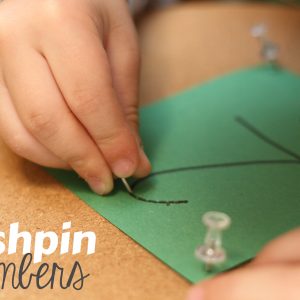 Pushpin Letters - I Can Teach My Child!