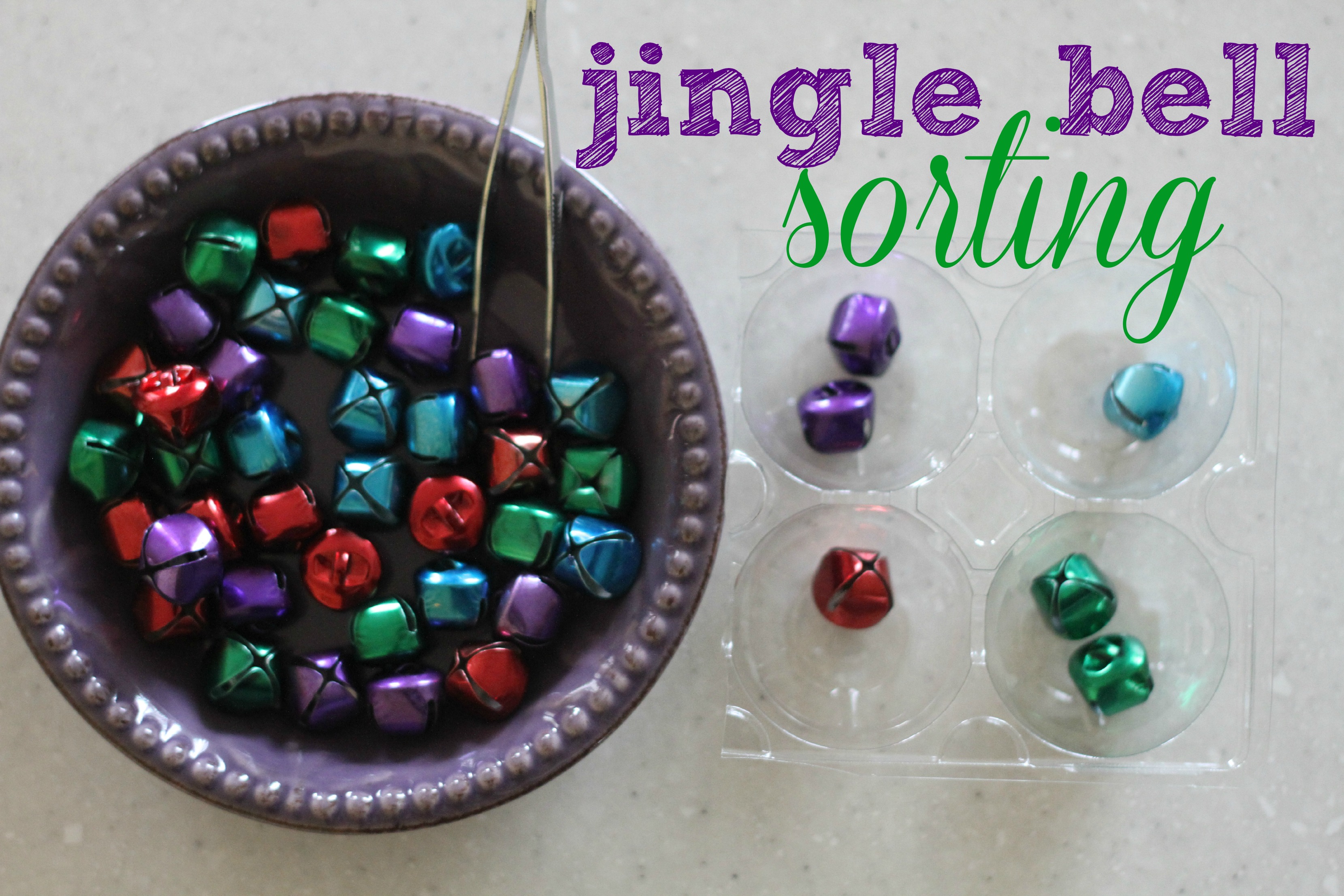 Jingle Bell Sorting - I Can Teach My Child!