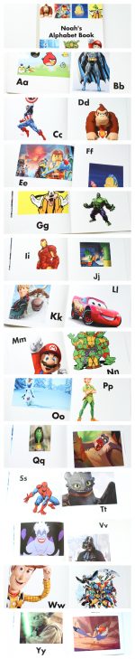 Character Alphabet Book -- I Can Teach My Child!