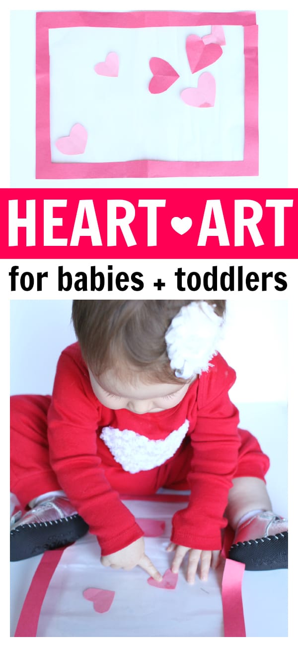 Heart Art for Babies and Toddlers - I Can Teach My Child!