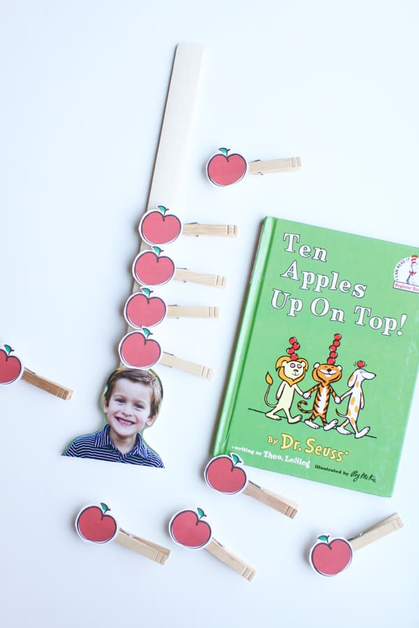 Ten Apples Up on Top Fine Motor Activity - I Can Teach My Child!