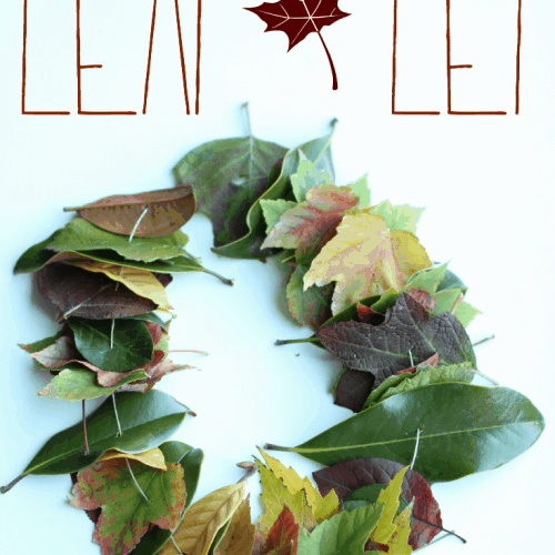 Leaf Bracelet - I Can Teach My Child!
