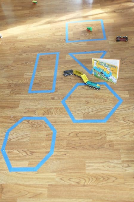 Tracing Shapes with Trains: The Little Engine That Could Activity - I ...