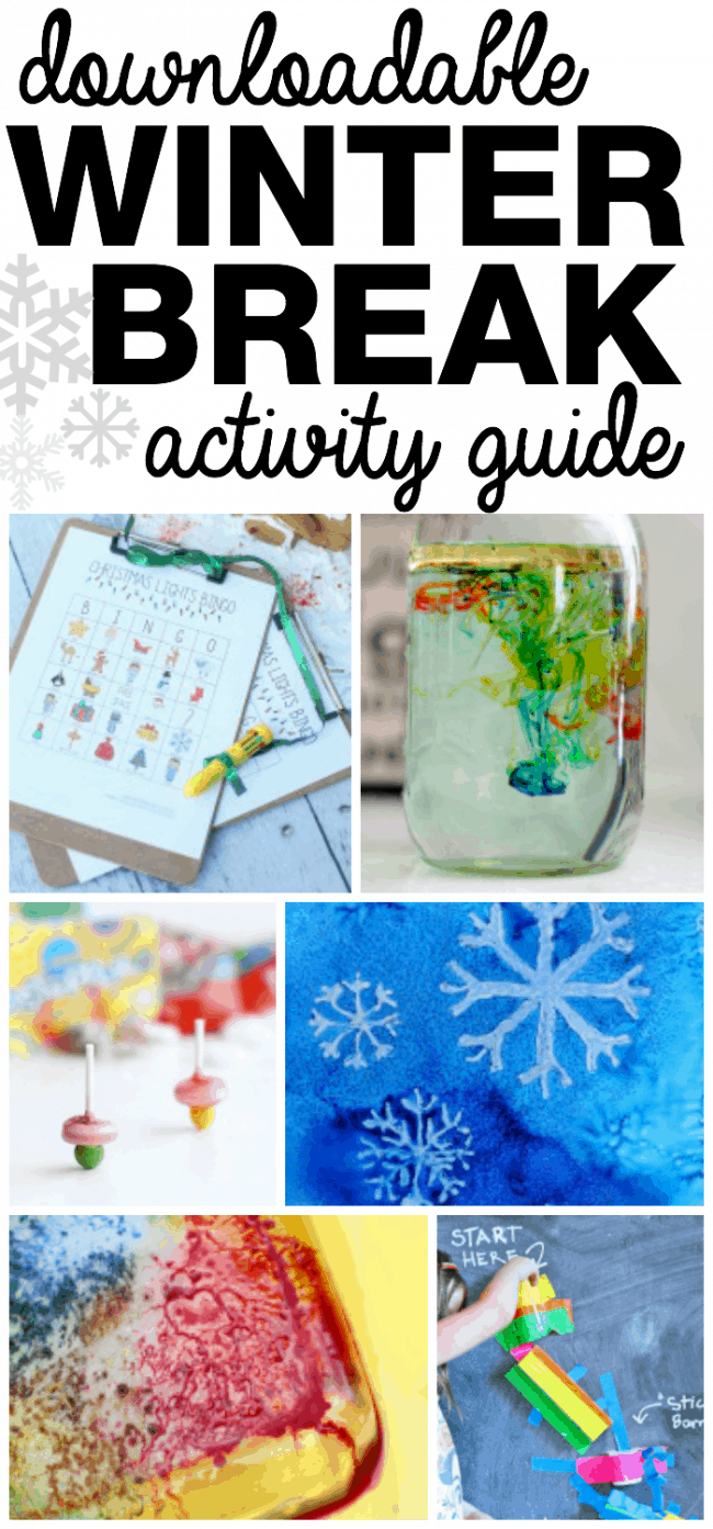 Winter Break Activity Guide Free Download I Can Teach My Child 