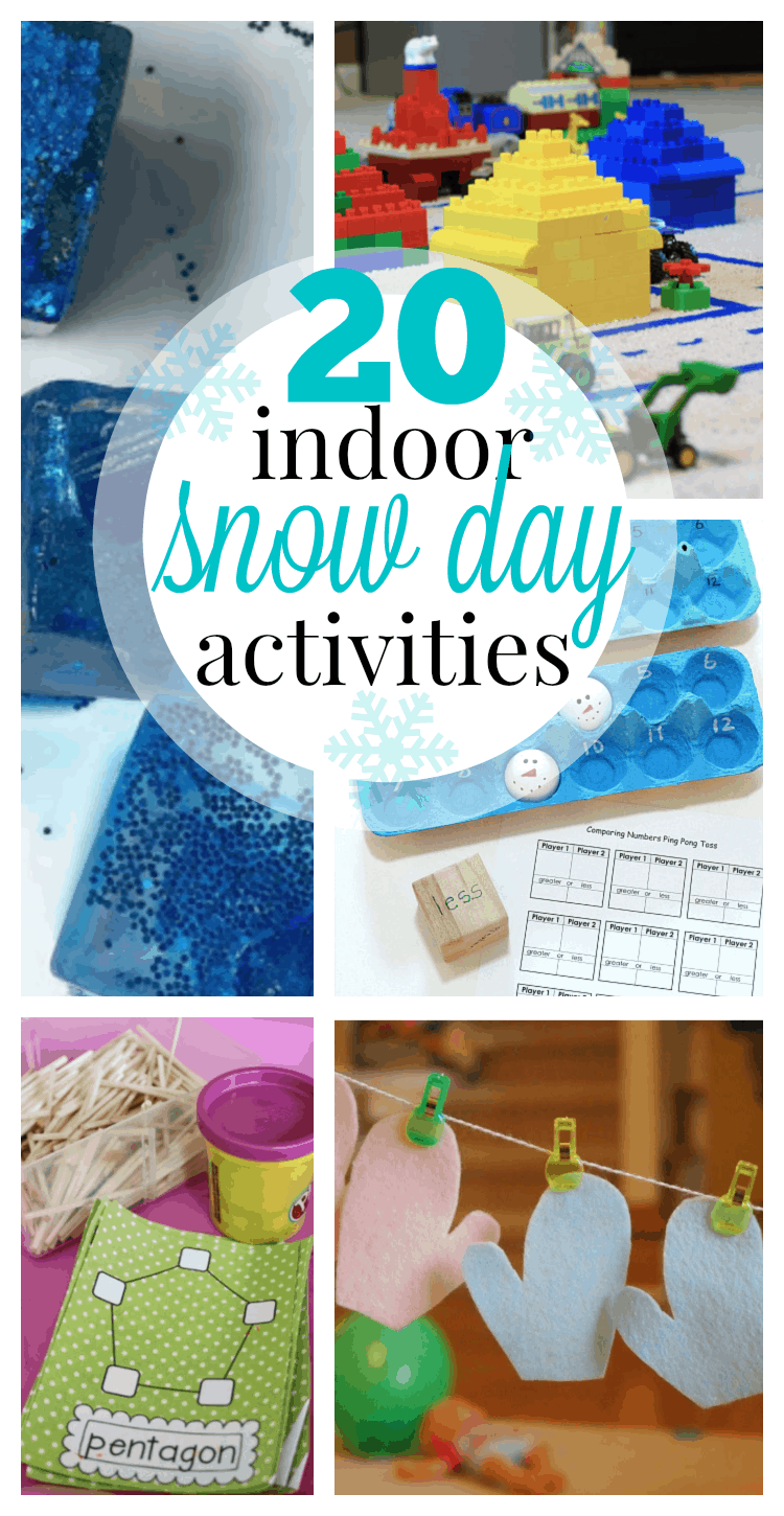 20 Fun Indoor Snow Day Activities I Can Teach My Child 