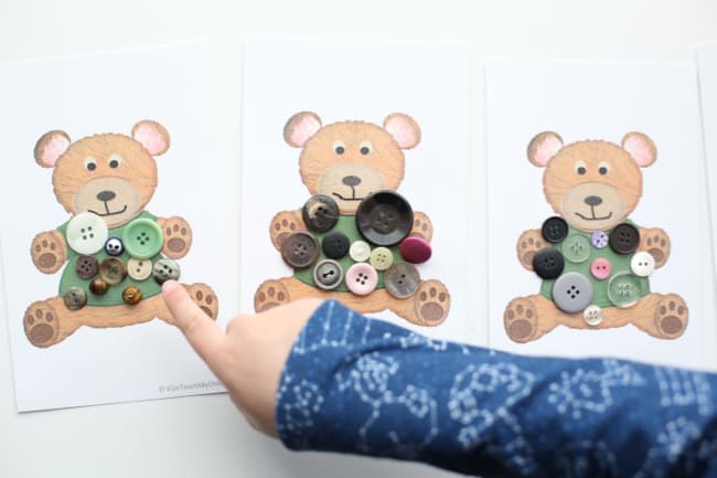 Corduroy Math: Learning with Buttons