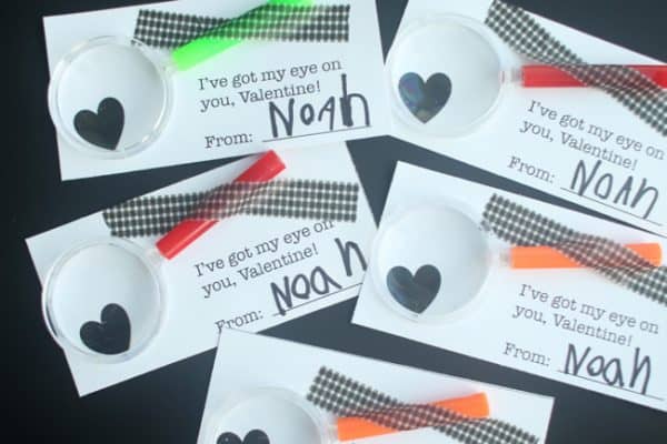 Magnifying Glass Valentines: I've Got My Eye on You, Valentine - I Can ...