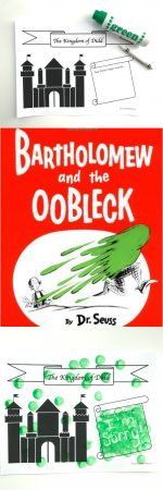 Bartholomew and the Oobleck Magic Art Activity - I Can Teach My Child!