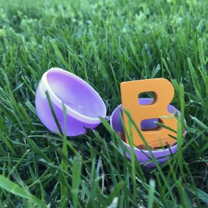 Alphabet Craft: Easter Egg Stamping on the Letter "E" - I Can Teach My ...