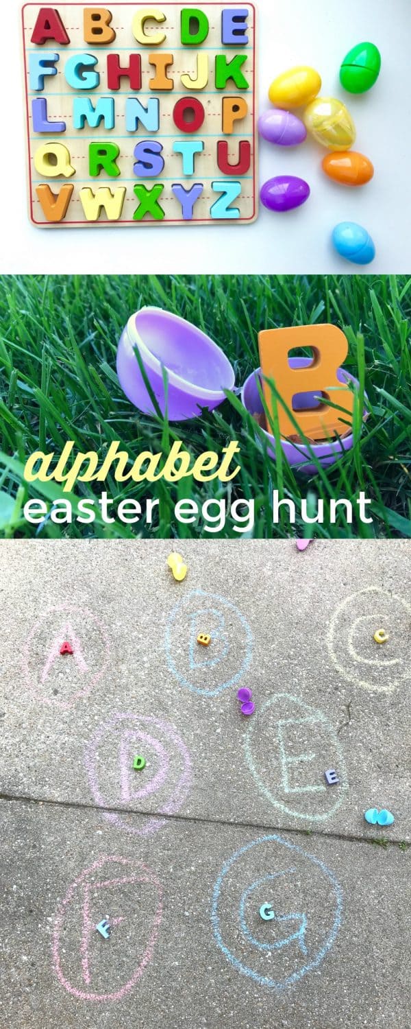 Alphabet Easter Egg Hunt & Match - I Can Teach My Child!