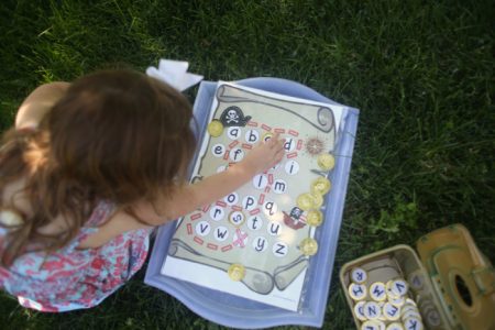 Treasure Map Capital and Lowercase Letter Matching Activity - I Can ...