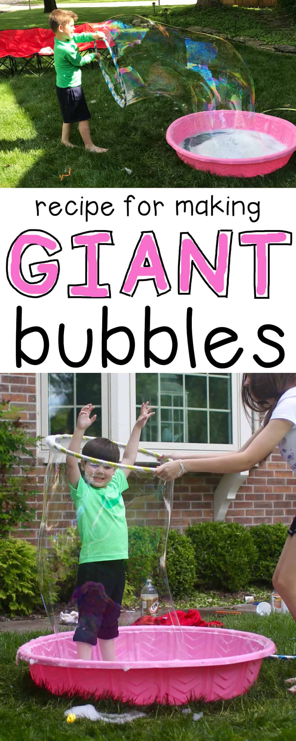 How To Make Giant Bubbles I Can Teach My Child How To Make Giant Bubbles I Can Teach My Child