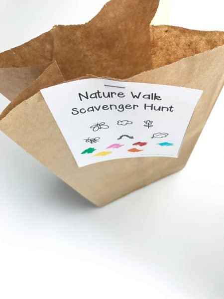 Nature Walk Scavenger Hunt - I Can Teach My Child!