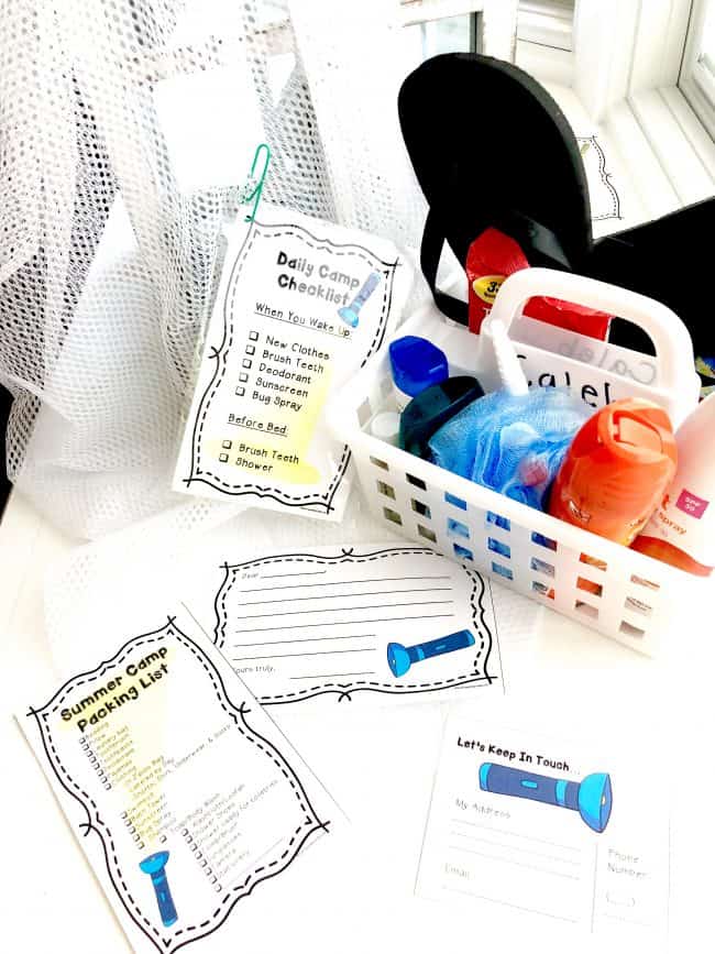 Summer Camp Packing List and Printable Hygiene Checklist - I Can Teach ...