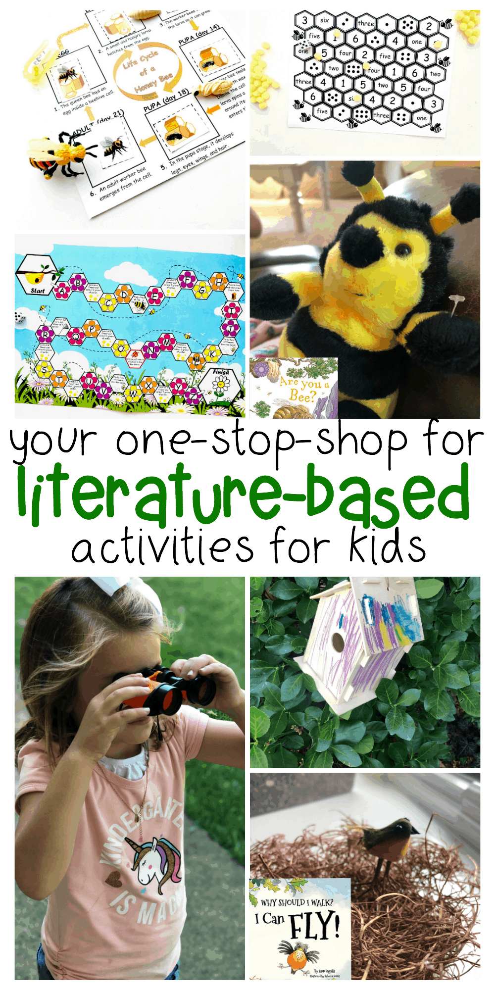 Your One Stop Shop for Literature-Based Activities for Kids - I Can ...
