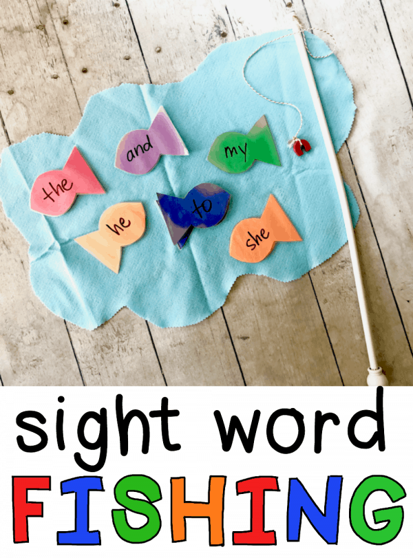 Sight Word Fishing - I Can Teach My Child!