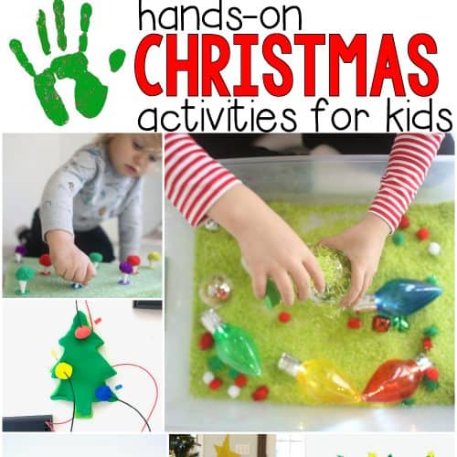 Grinch Christmas Sensory Bin - I Can Teach My Child!