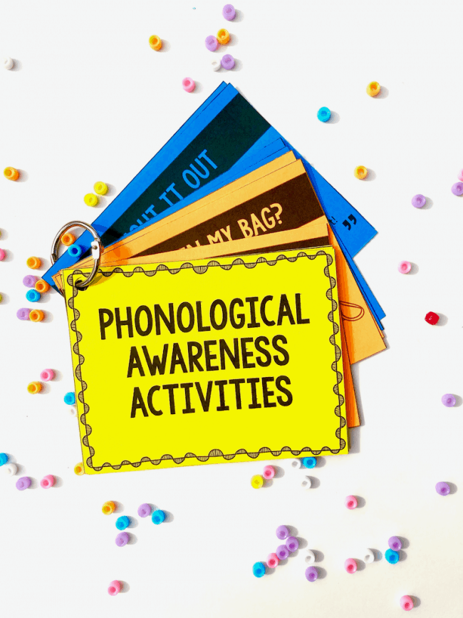 Phonological Awareness Activities For Preschoolers Printable I Can Phonological Awareness Activities For Preschoolers Printable I Can